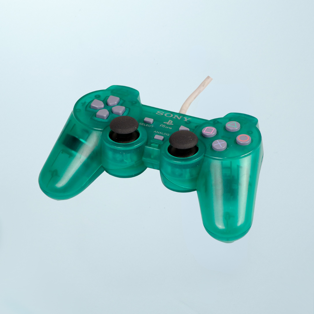 PS One DualShock Controller - Emerald Green