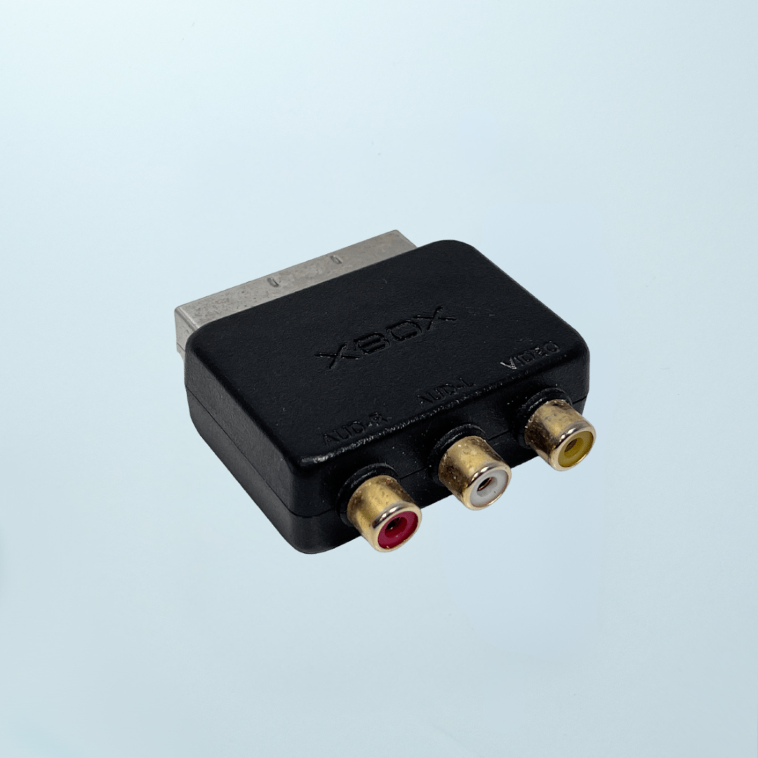 Xbox RCA to SCART AV Block Adapter